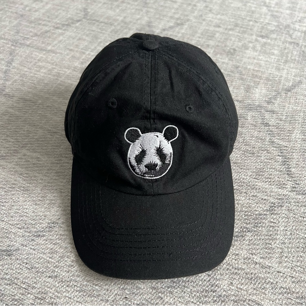 Desiigner Rapper Panda Embroidered Logo Men’s Black A… - Gem